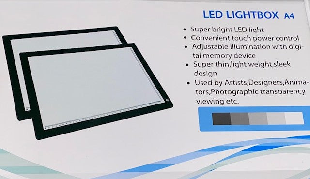 LIGHTBOX - A4 LED | Airbrush Warehouse
